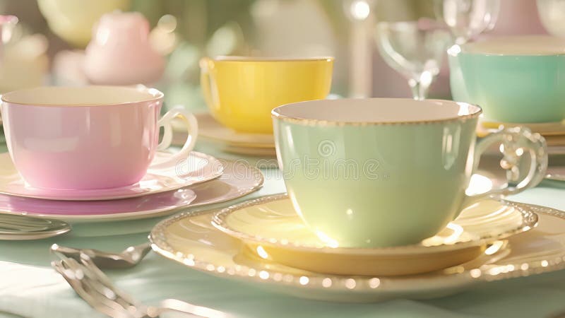 An Elegant Setting with a Vintage Twist Featuring a Beautiful Array of ...