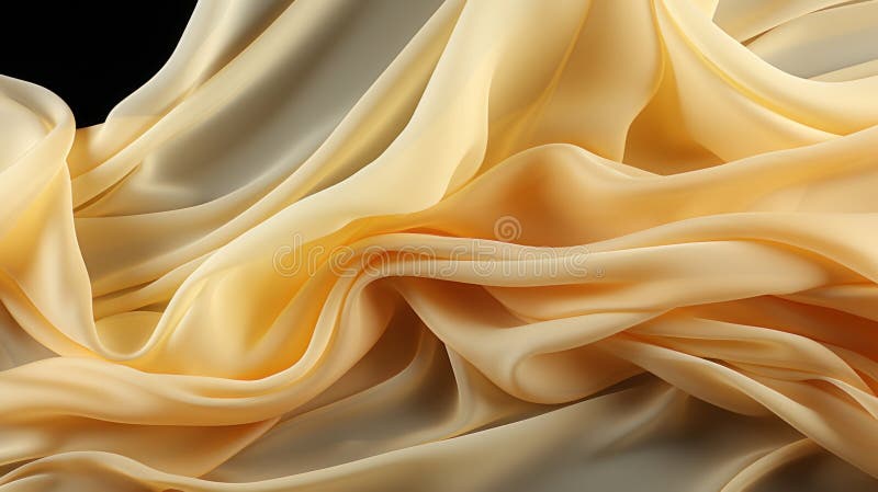 Elegant Shapes in Different Colors of Fabrics Stock Illustration ...