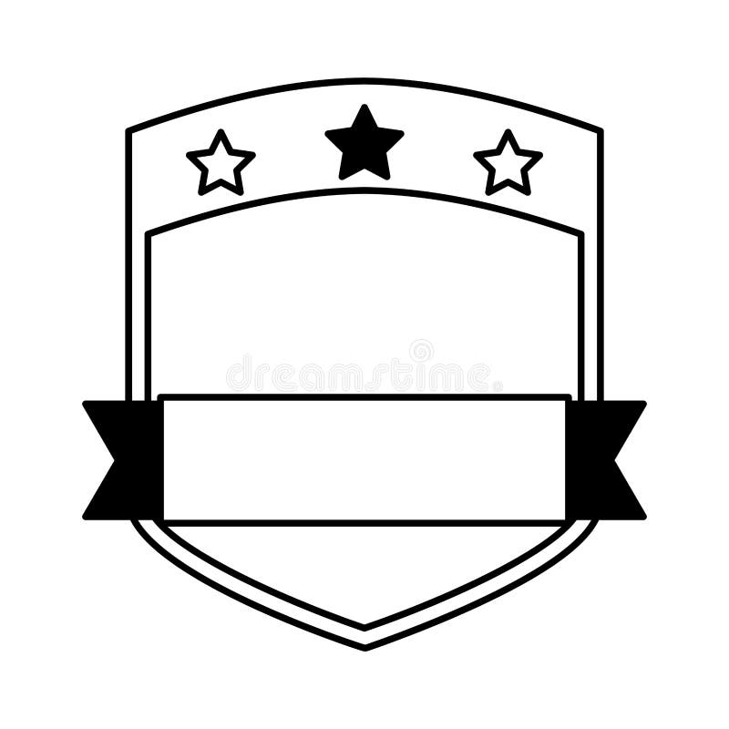 Elegant shield frame icon stock vector. Illustration of icon - 90886087