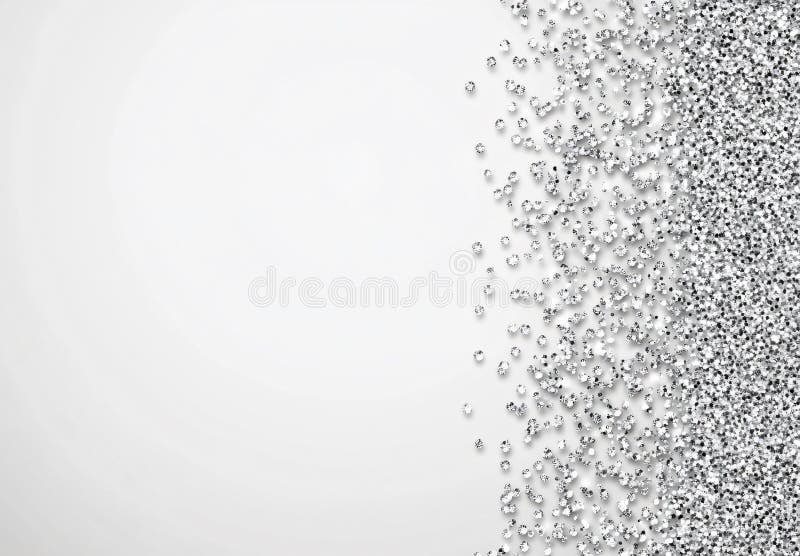 Elegant Silver Diamond Glitter Background Image High Quality Image ...