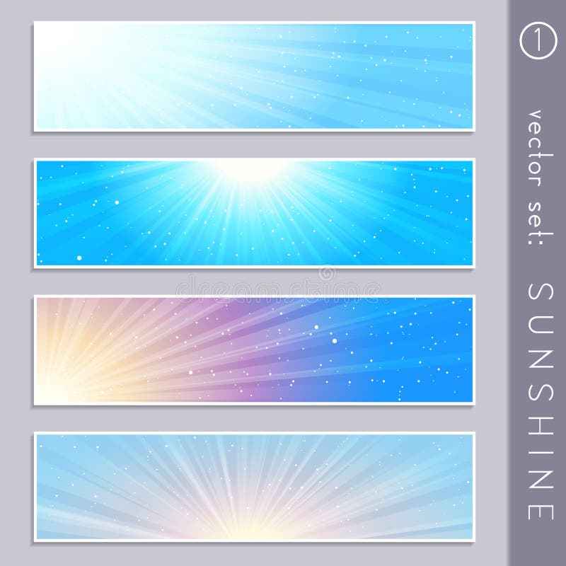 Sunshine Banners Stock Illustrations – 3,696 Sunshine Banners Stock ...