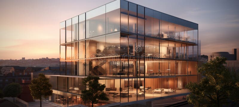 Elegant Sky Reflections: Explore the Essence of Simplicity and Modern ...