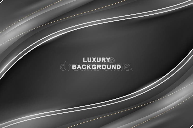 Elegant Smooth Background with Luxury Lines Stock Vector - Illustration ...