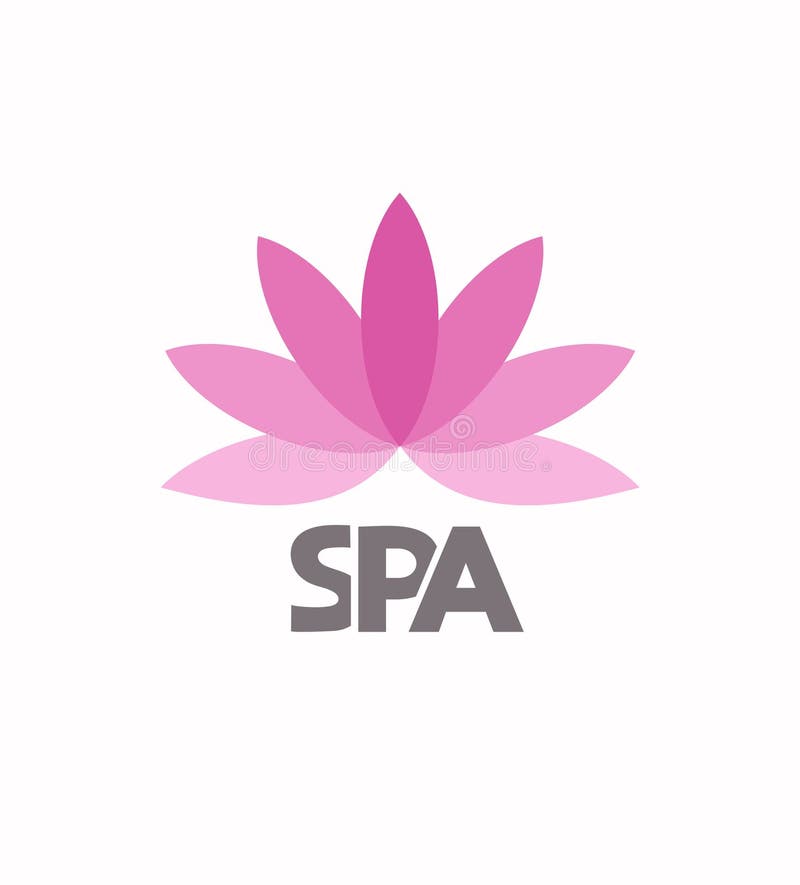 Elegant spa symbol stock vector. Illustration of meditation - 280653109