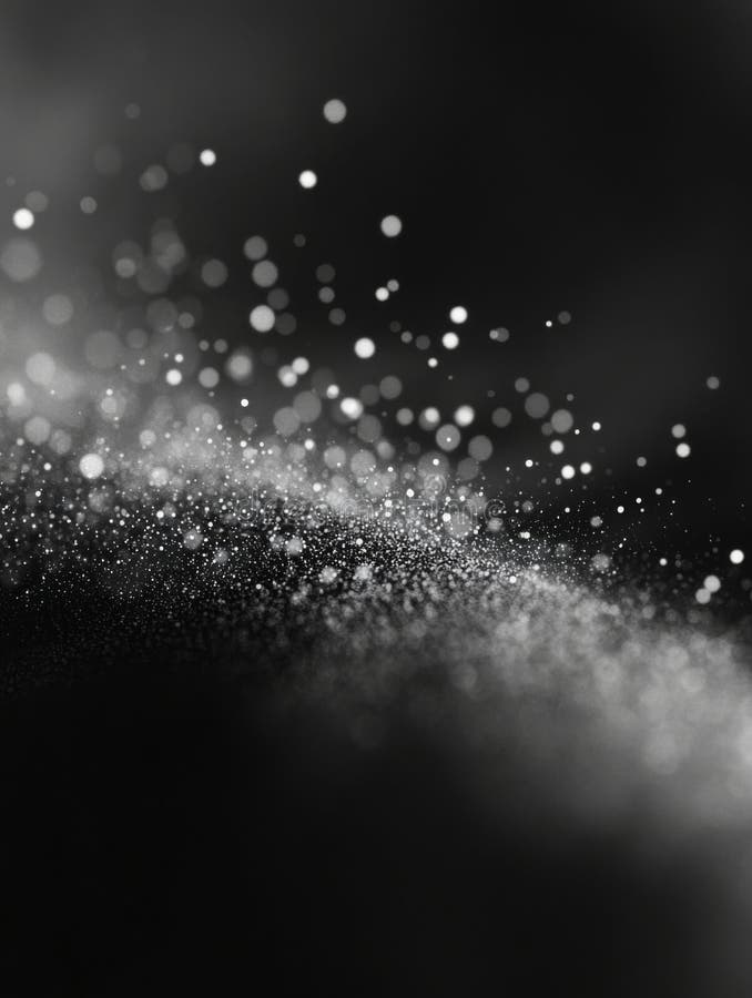Elegant Sparkling Dust in Motion Creates Atmospheric Particle Effect ...