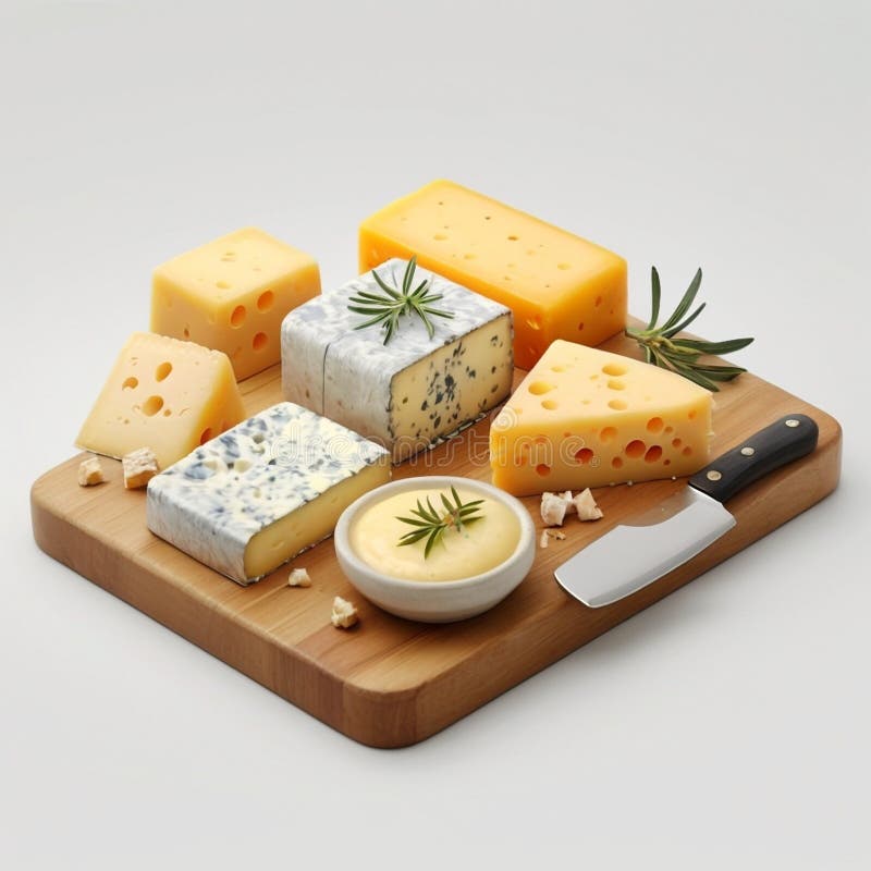 Cheese Lover S Day: Best Cheeses for Every Palate Stock Illustration ...