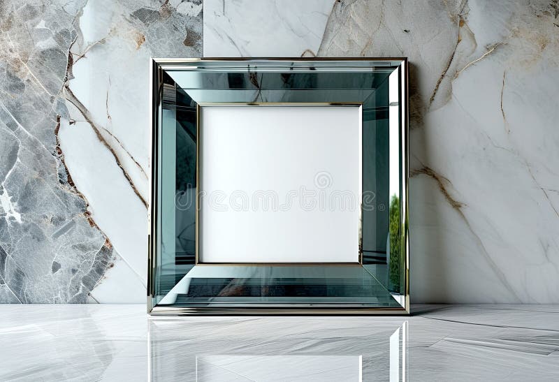 Elegant Square Mirror Design Enhances Modern Interior Elegance in ...