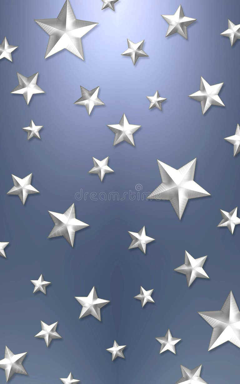 Raised Star Metallic Background Stock Illustrations – 15 Raised Star ...
