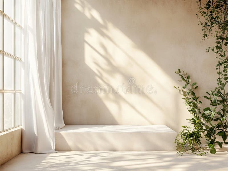 Elegant Studio Setup with Soft Lighting and a Clear Backdrop for Modern ...