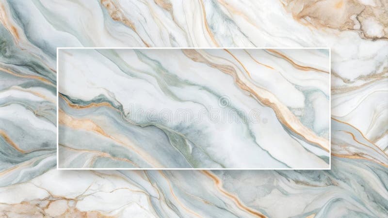 Elegant Swirling Marble Texture Background with a Subtle Frame for ...