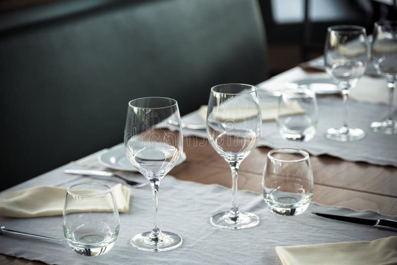 Elegant table set stock image. Image of food, dishware - 56300067