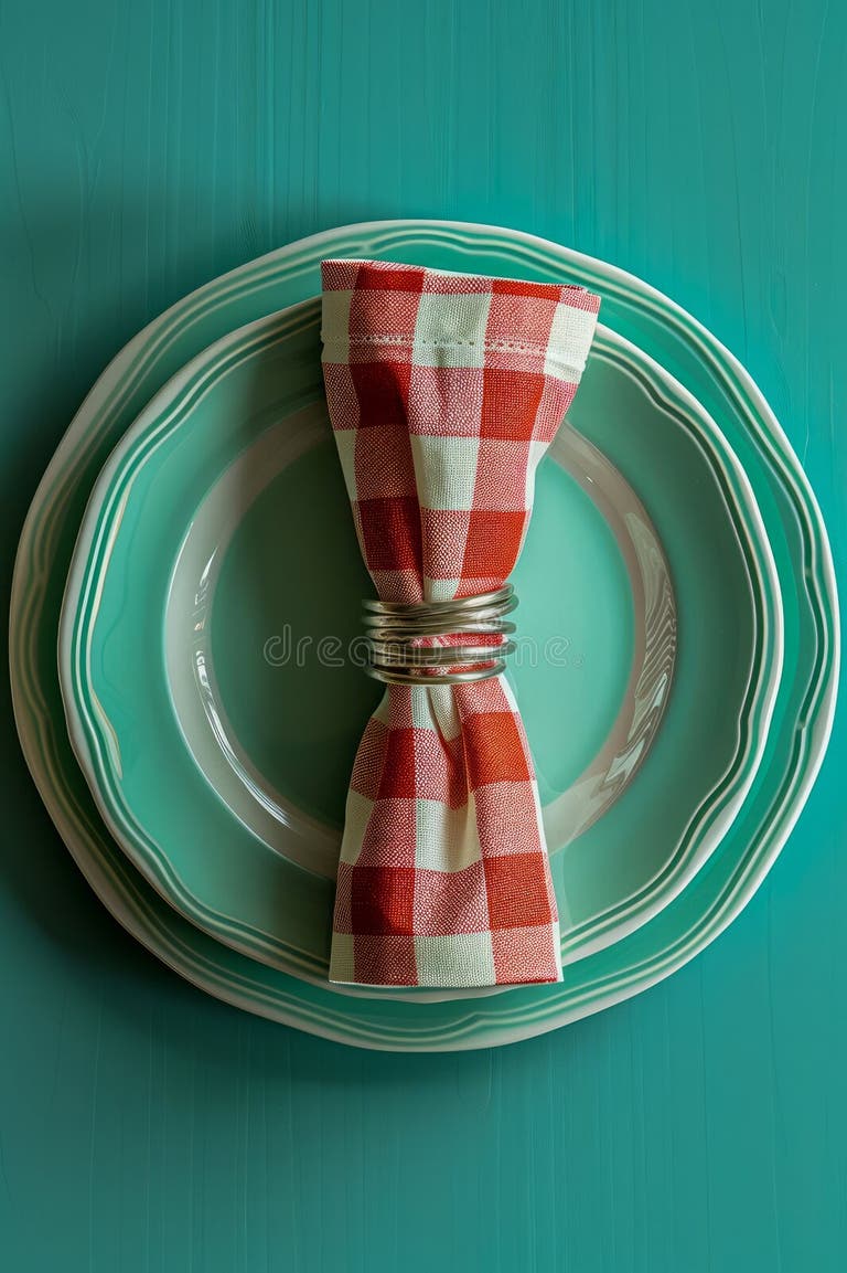 Checker Napkin Stock Illustrations – 701 Checker Napkin Stock ...