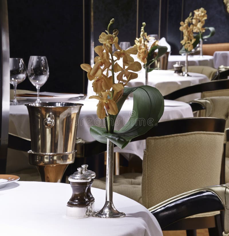 Elegant table setup stock image. Image of bright, dinner - 50075801