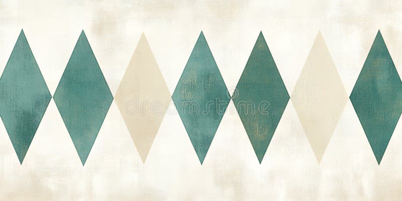 Elegant Teal and Beige Diamond Pattern Background Texture for Design ...