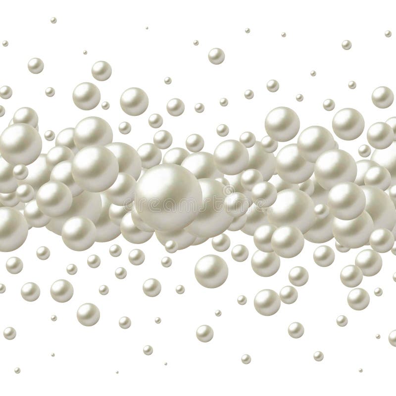 Elegant Template with Pearl Pattern. Vector Design for Banners, Cards ...