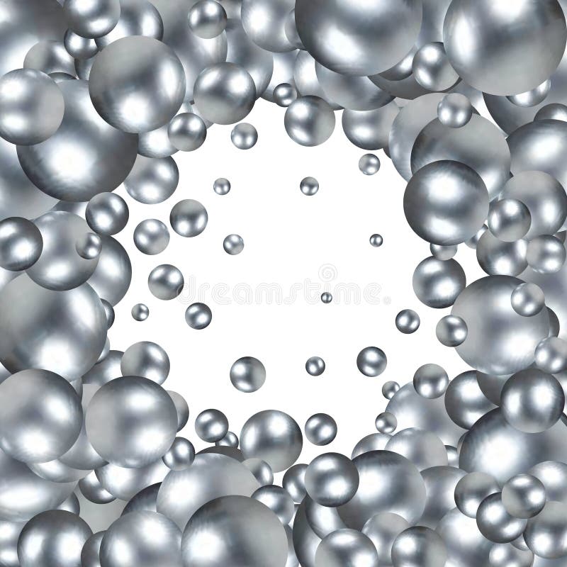 Elegant Template with Pearl Pattern. Vector Design for Banners, Cards ...