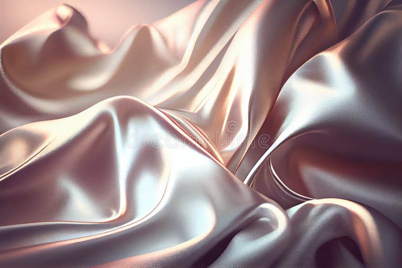 Elegant Texture of Pink Satin Stock Illustration - Illustration of ...