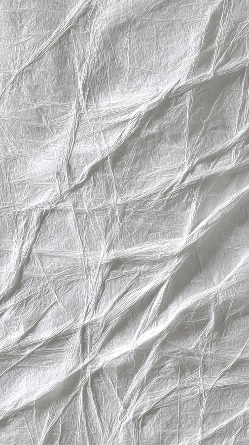 Crinkled White Texture stock illustration. Illustration of textile ...