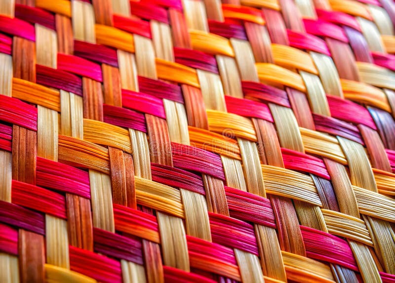 Elegant Thai Reed Weaving a Minimalist Background for Design Projects ...