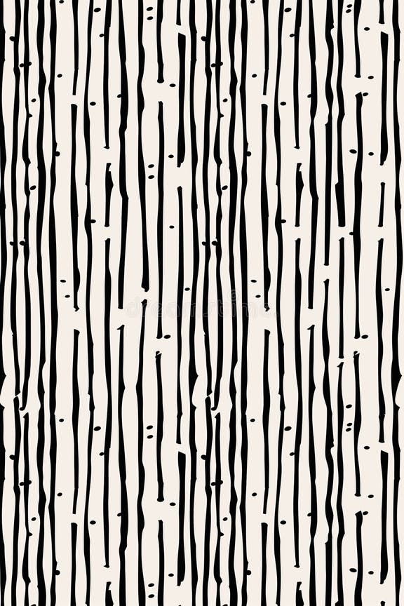 Elegant Thin Vertical Dashes Pattern Design in Black and White Stock ...