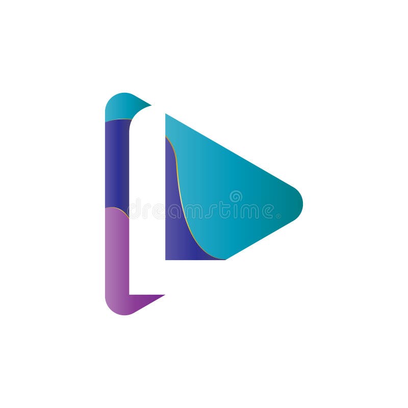 Elegant Vector Illustration of a Triangle with the Initials Creative ...