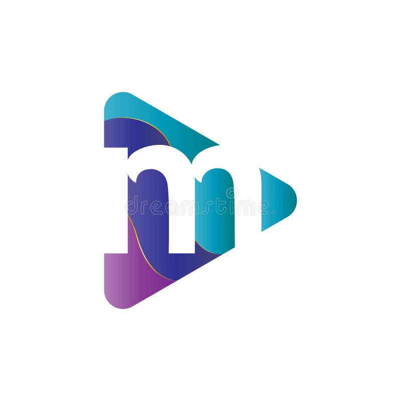 Elegant Vector Illustration of a Triangle with the Initials Creative ...