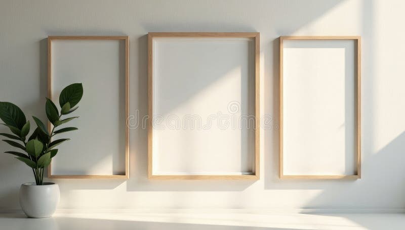 Elegant Vector Photo Frames, Soft Shadows, Clean Aesthetic , Workspace ...