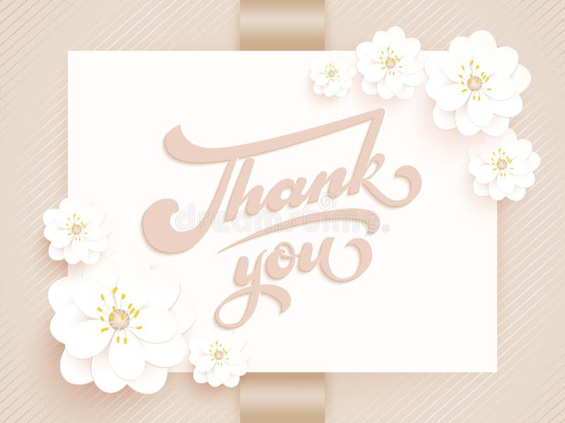Thank You Background Spring Stock Illustrations – 9,776 Thank You ...
