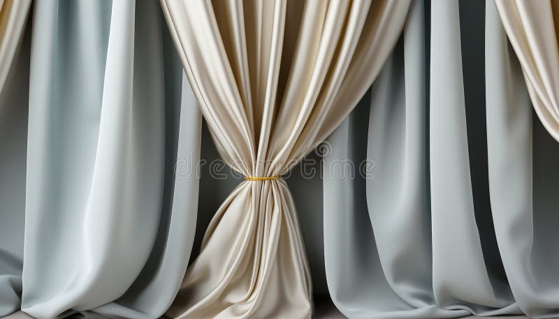 Elegant Velvet Backdrop Sets the Stage for a Theatrical Performance ...