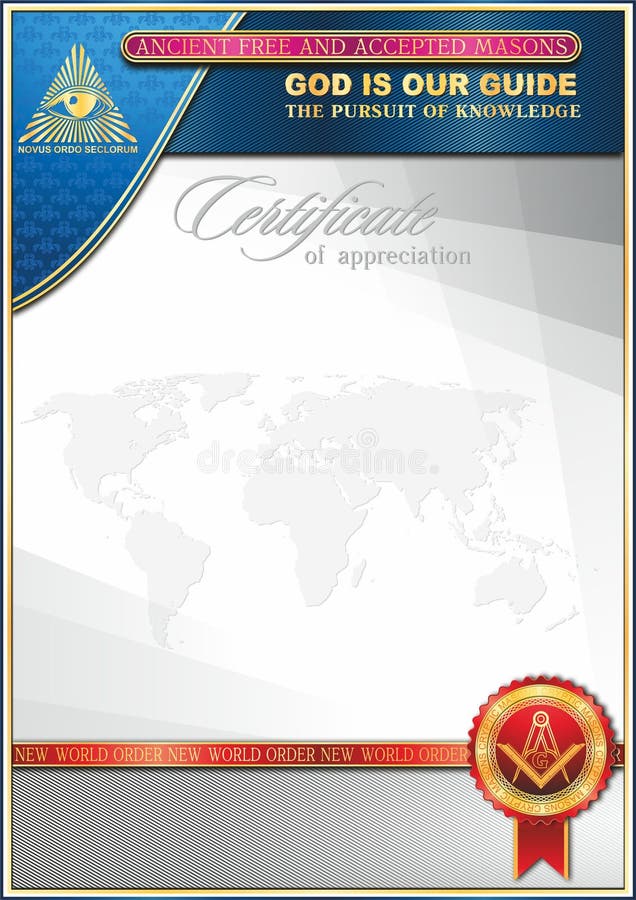 An Elegant Vertical Form for Creating Certificates with Masonic Symbols ...