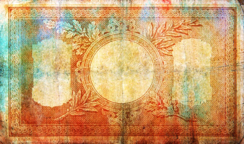 Elegant Vintage Banknote-style Border Frame Stock Illustration ...