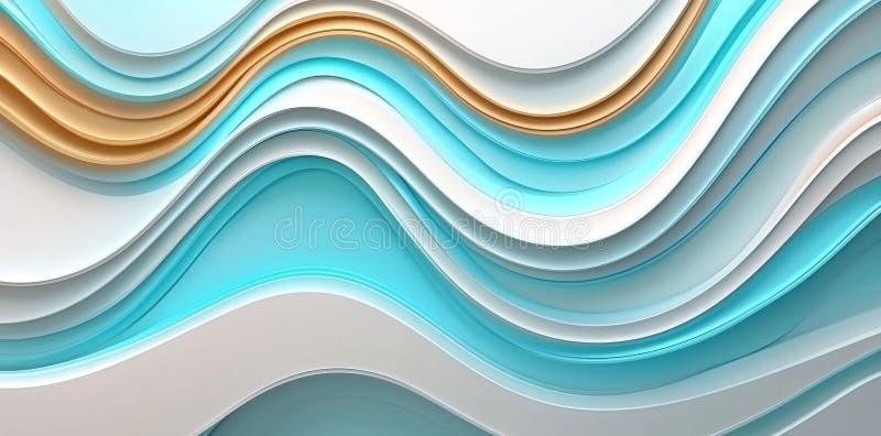 An Elegant Visual Effect of Blue and Gold Creates a Peaceful Visual ...