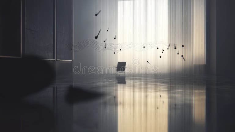 Elegant Visualization of Rhythmic Speech Modern Studio Digital Art ...