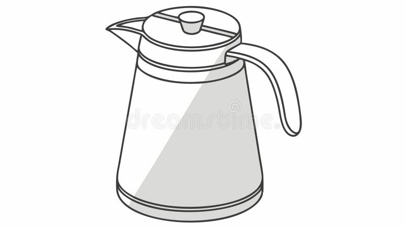 Elegant Water Pitcher Kitchenware Vector, Vector Design Generative AI ...