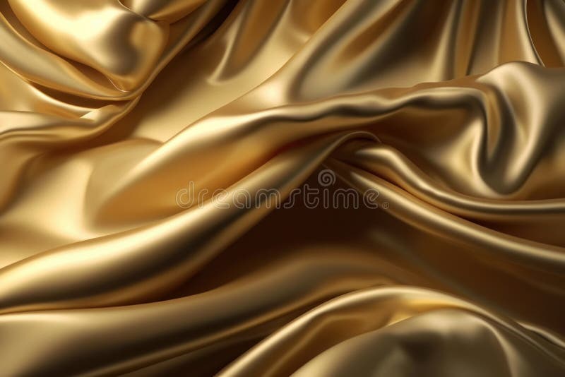 Luxury To Your Next Project with this Shimmering Gold Satin Background ...