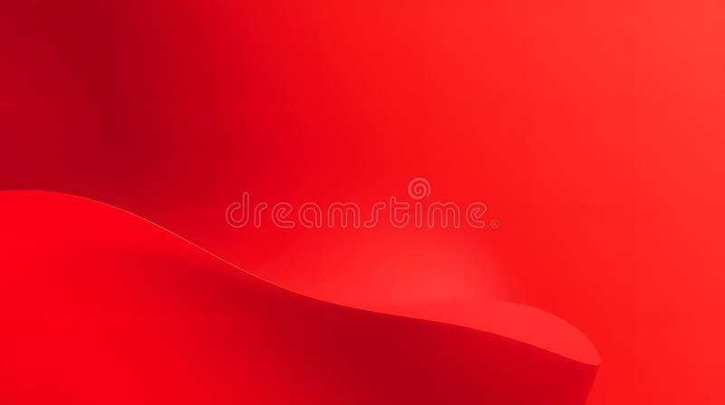 Elegant Wavy Red Luxury Background with a Sophisticated Glow Stock ...
