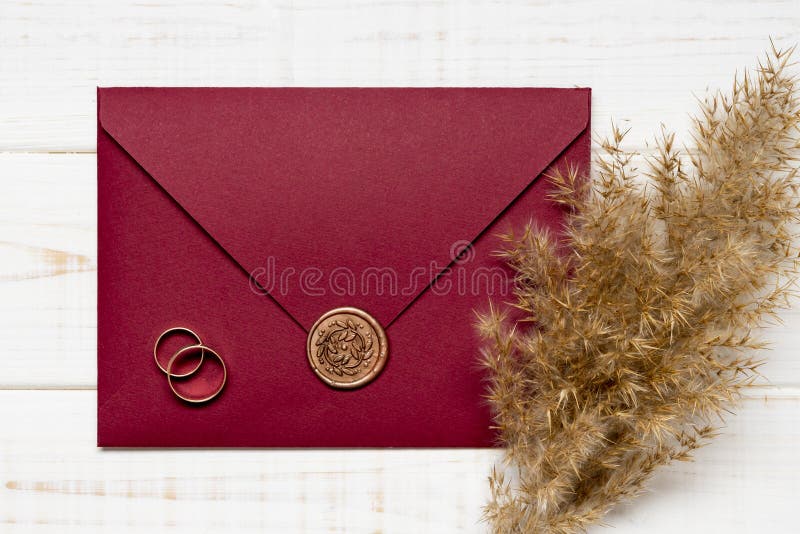 Elegant Wedding Invitation Table. High Quality Photo Stock Image ...