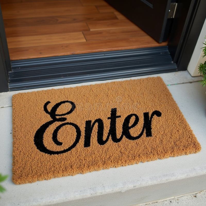 Elegant Welcome Illustration Stock Vector - Illustration of green ...