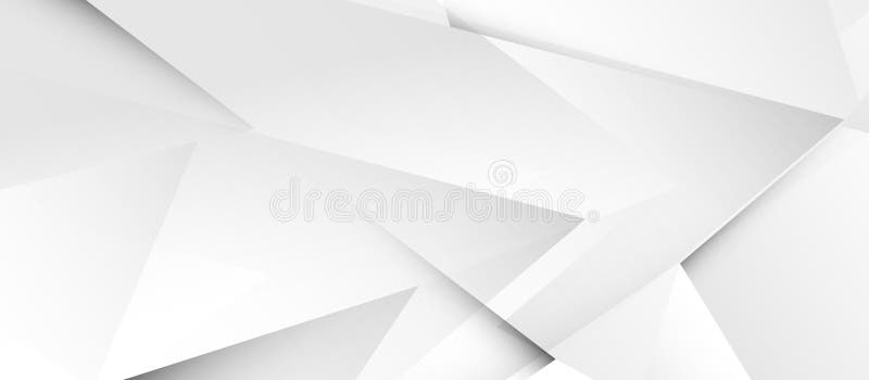 Minimalist White Geometric Abstract Background Stock Illustration ...