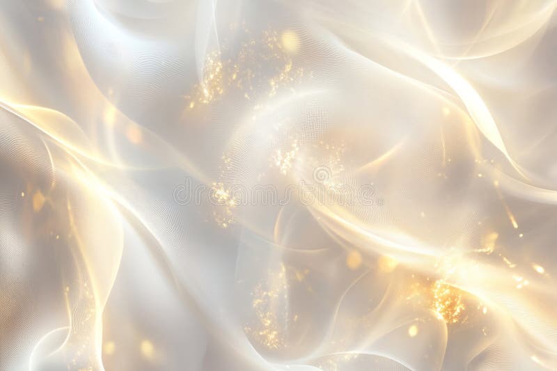 Elegant White Abstract Background with Soft, Wavy Textures and Subtle ...