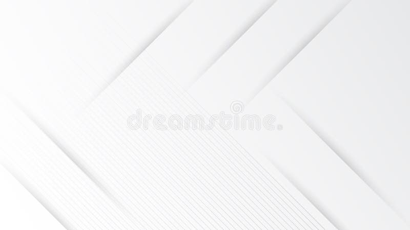 Elegant White Background with Diagonal 3d Shape Design Stock ...