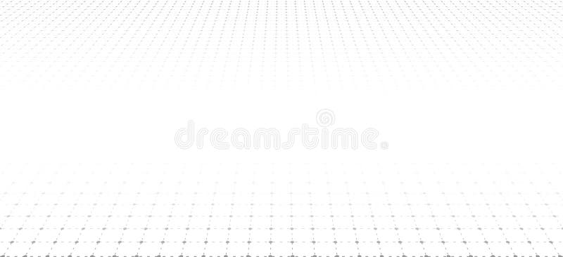 Elegant White Background with Gray Perspective Grid Lines Creating a ...