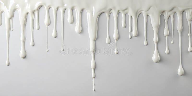 Elegant White Drip PNG Background Abstract Paint Texture for Design ...