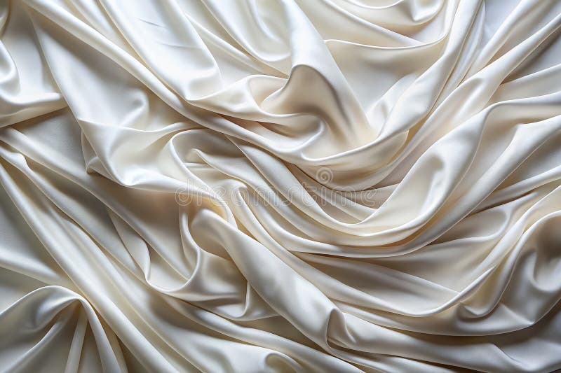 Elegant White Fabric Drape Background a HighQuality Image Featuring ...