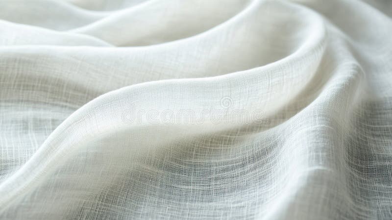 Elegant White Fabric Texture with Soft Folds and Light Shadows Stock ...