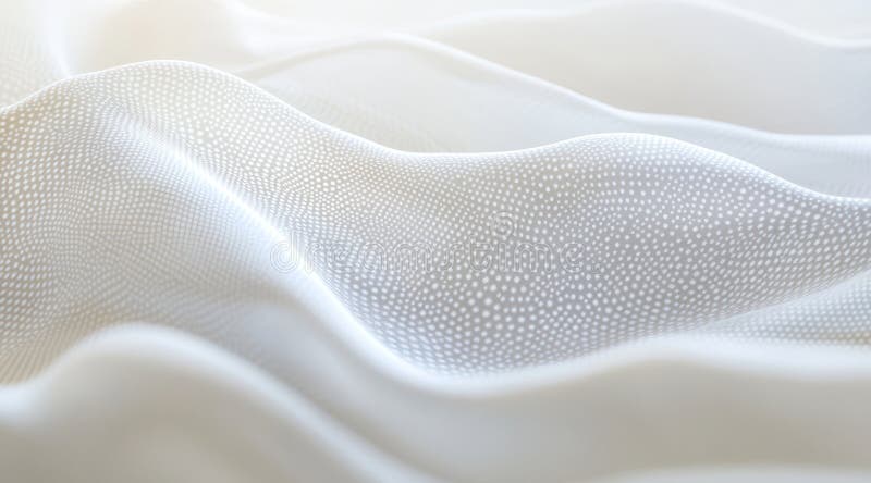 An Elegant White Fabric Texture with Soft Waves and a Sheen Effect ...