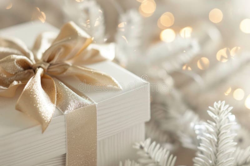 Elegant White Gift Box with a Surprise Inside for Any Special Occasion ...