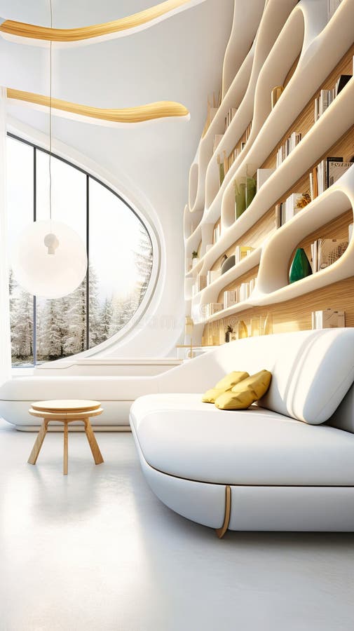 Elegant White and Gold Flower Installation in a Modern Bright Lobby ...