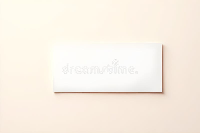 Elegant White Rectangular Paper Mockup for Branding and Design Projects ...
