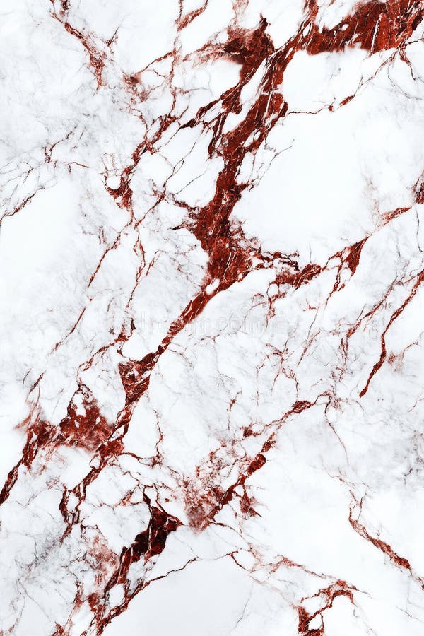 Elegant White and Red Marble Texture with Intricate Veining Patterns ...